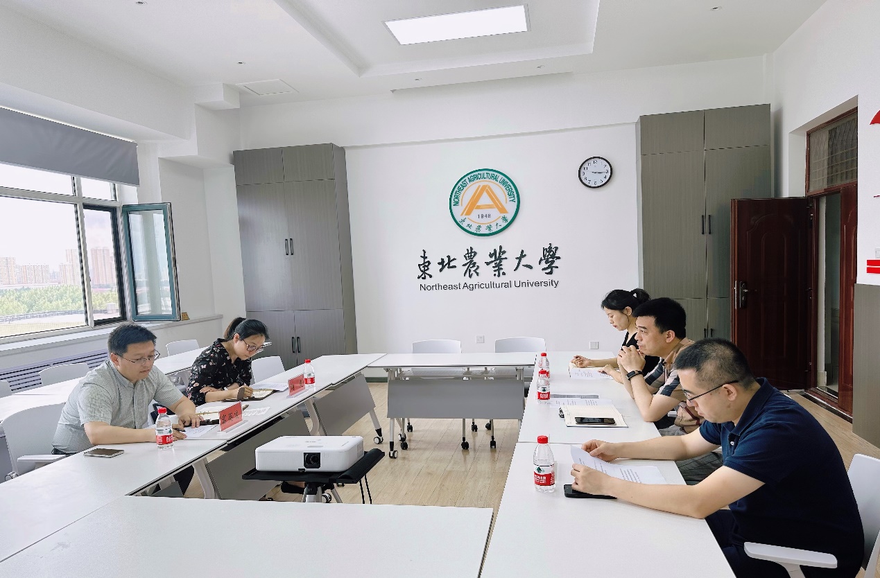 哈尔滨商业大学人事处来我校开展调研-党委教师工作部